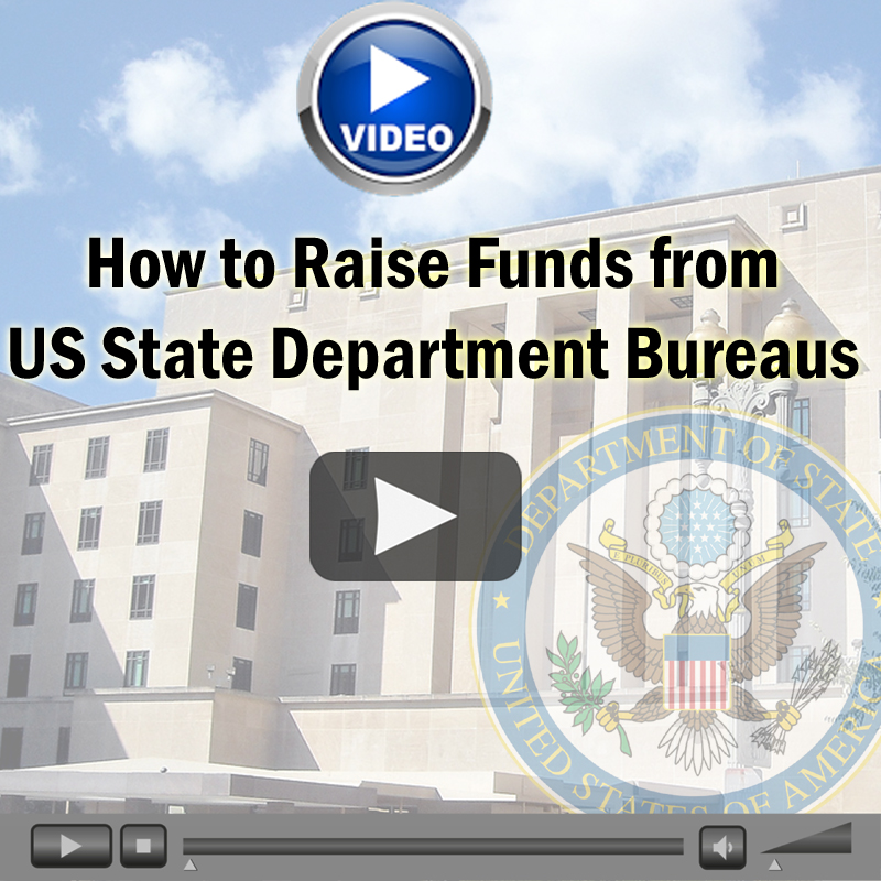 Webinar Video: How to Raise Funds from US State Department Bureaus ...