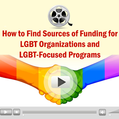 Webinar Video: How to Find Sources of Funding for LGBT Organizations ...