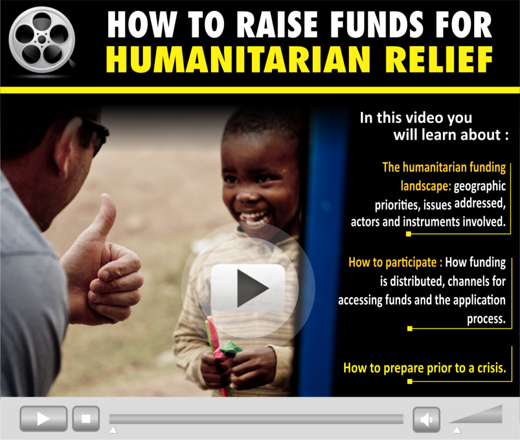 Webinar Video: How to Raise Funds for Humanitarian Relief - fundsforNGOs